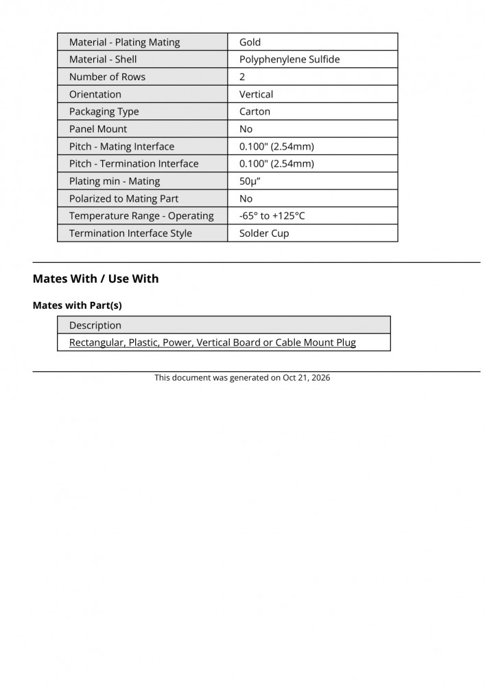 PA5SJTBMM technical document preview, page 2
