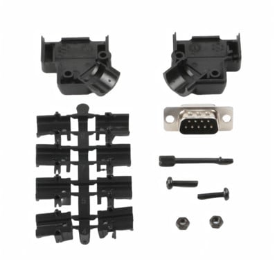 MH CONNECTORS MHDU45ZK9-K D-Sub Backshell Hood