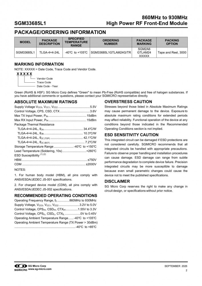 SGM33685L1 document page 2