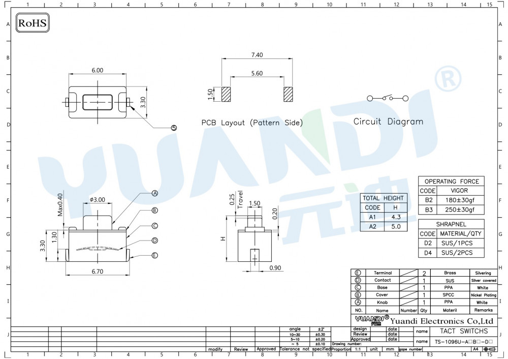 TS-1096U-A2B2-D2 technical drawing preview