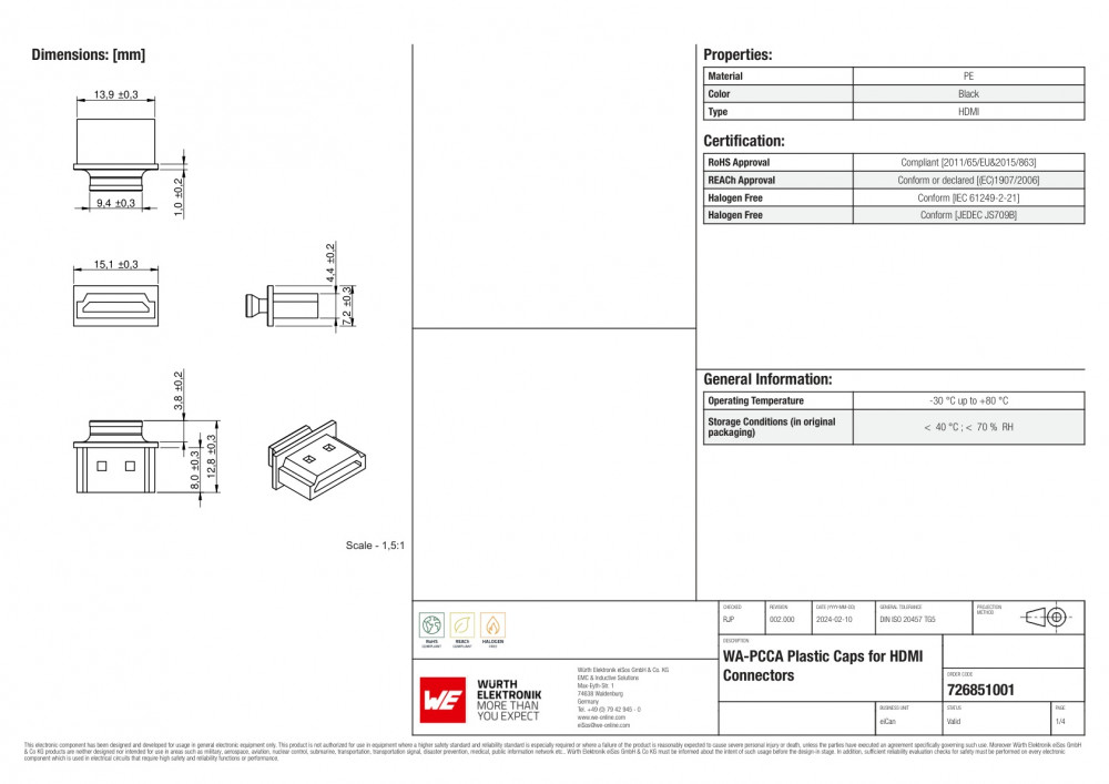 726851001 technical document, page 1