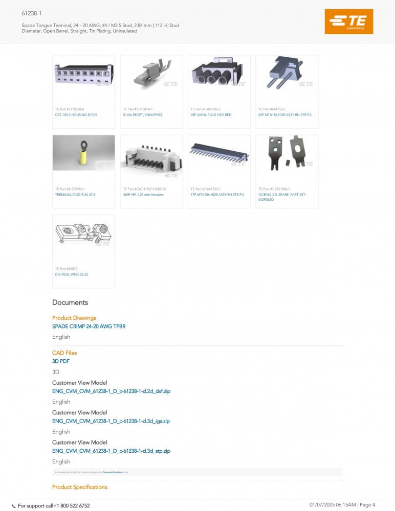 61238-1 technical document page 4