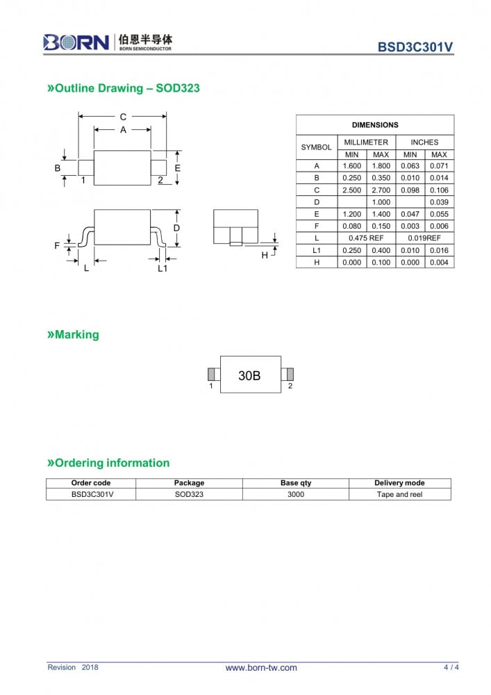 BSD3C301V datasheet page 4