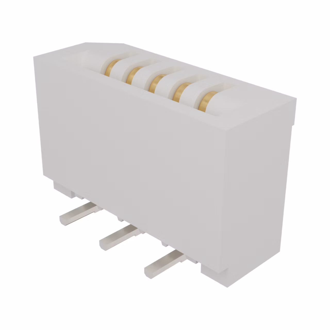 Easy-On FFC/FPC Connector, 1.00mm Pitch, Surface Mount, Vertical, Non-ZIF, Gold (Au) Plating, 5 Circuits for sale