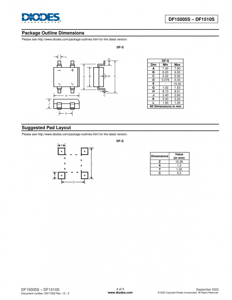 DF15005S-T datasheet page 4