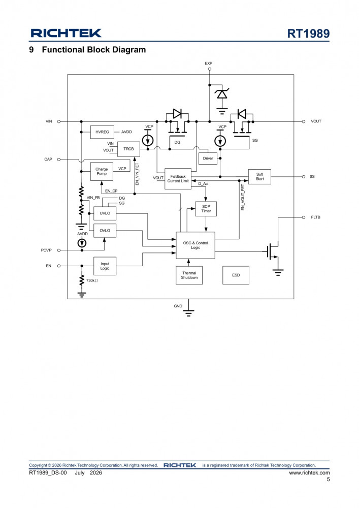 RT1989 datasheet page 5