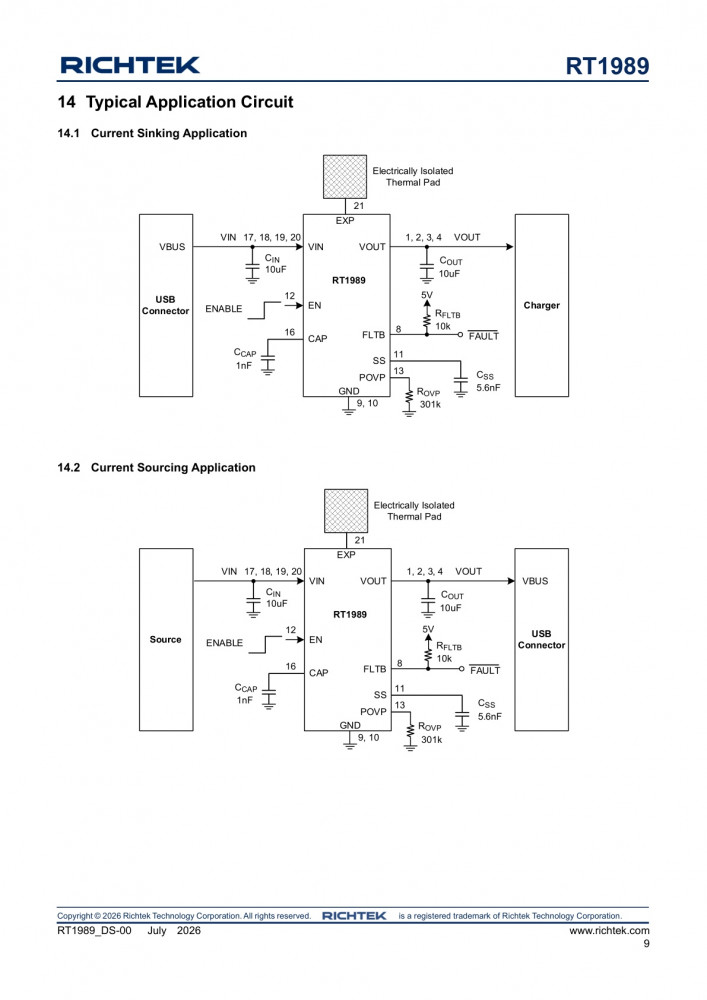 RT1989 datasheet page 9