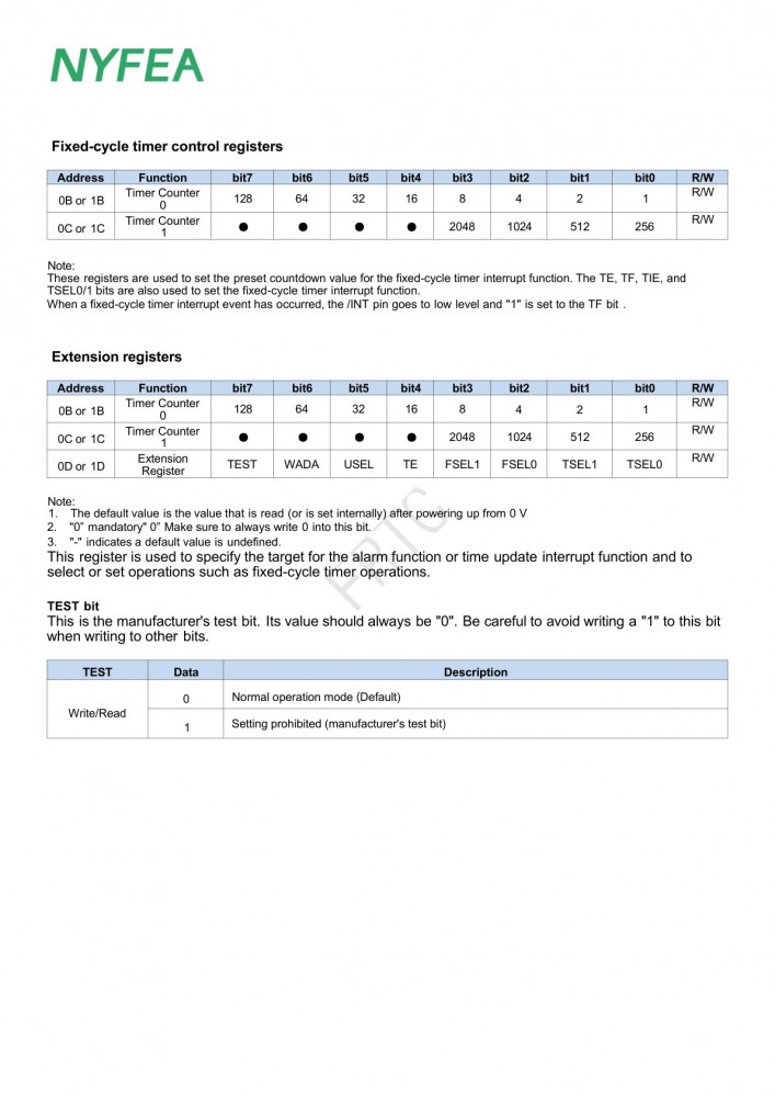 FRTC8025S product specification, page 10