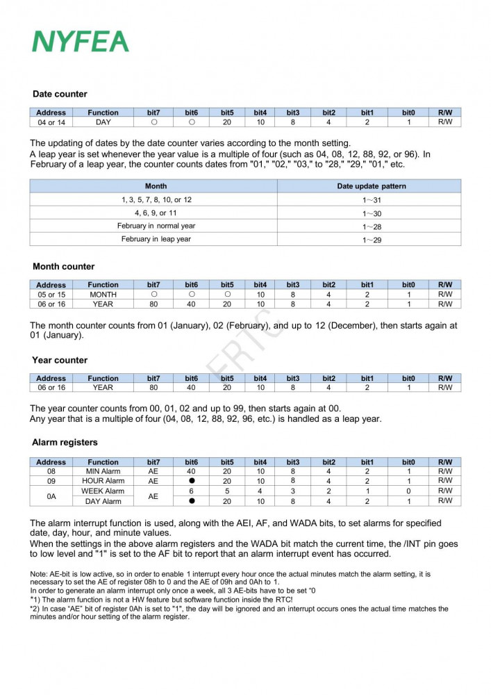 FRTC8025S product specification, page 9