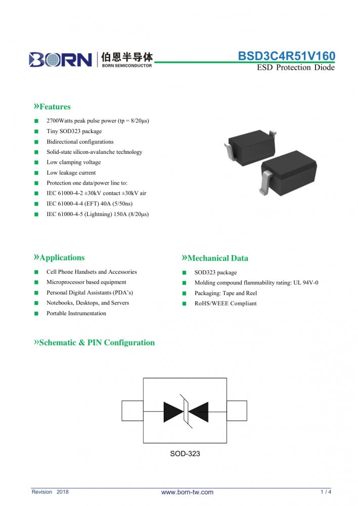 BSD3C4R51V160 datasheet page 1