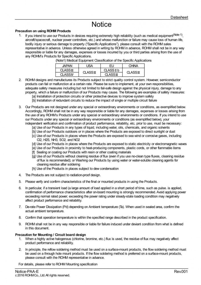 ROHM UCR series datasheet page 5