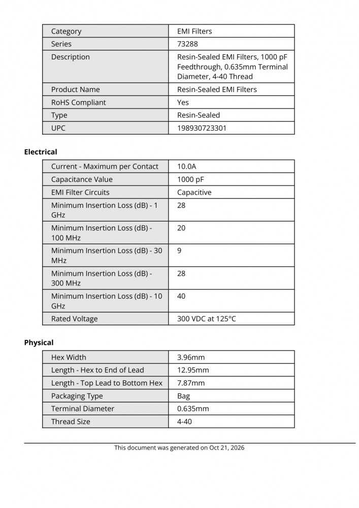 MOLEX 732880450 technical document image 2