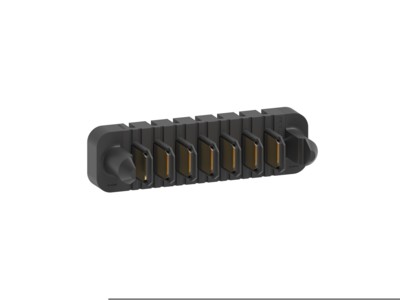 EXTreme Ten60Power Vertical Receptacle with Guides, 3 Split Power Circuits