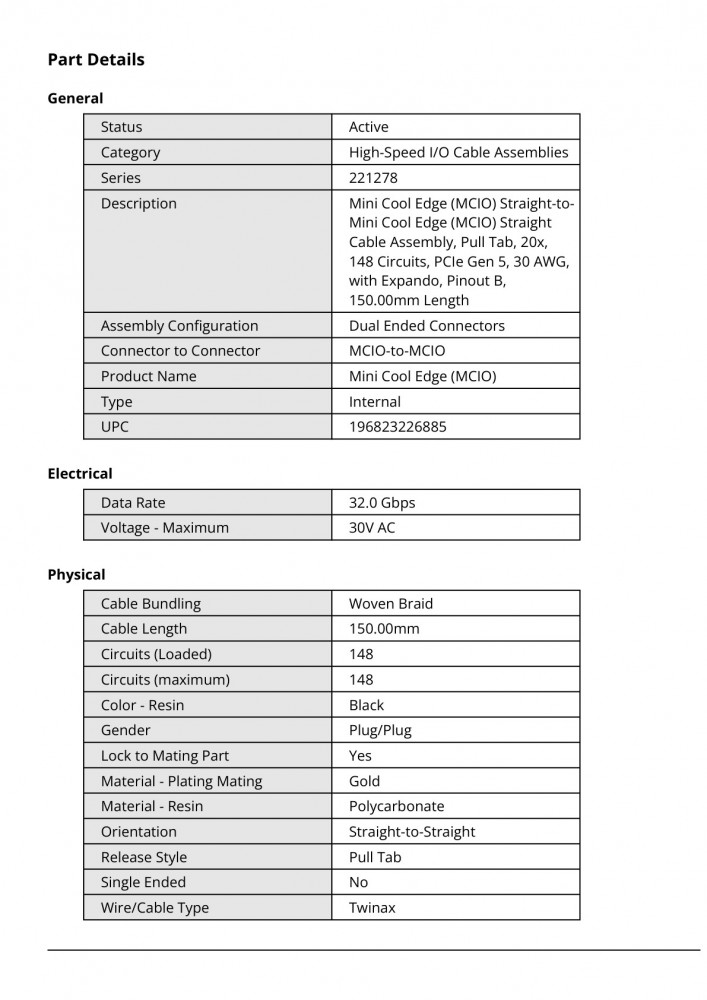 MOLEX 2212781011 document preview, page 2