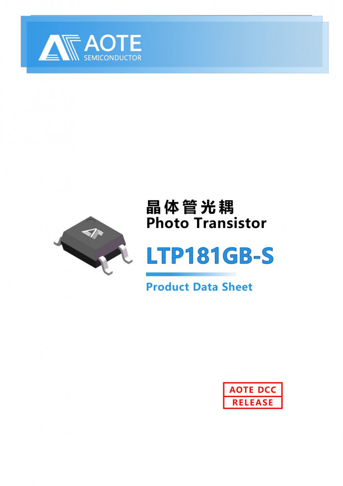 TLP181GB-S datasheet page 1