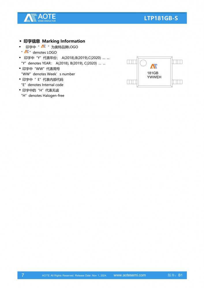TLP181GB-S datasheet page 8