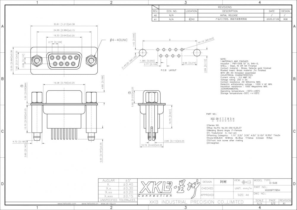 X0209FT7B5H technical document page 2