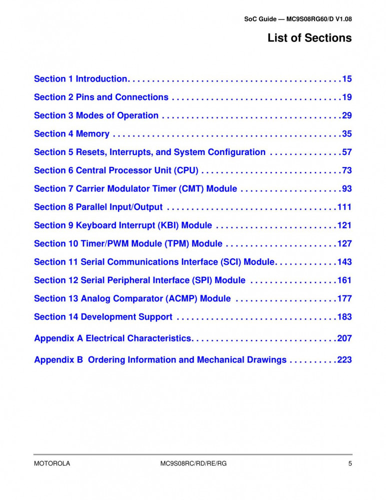HCS08 document page 5