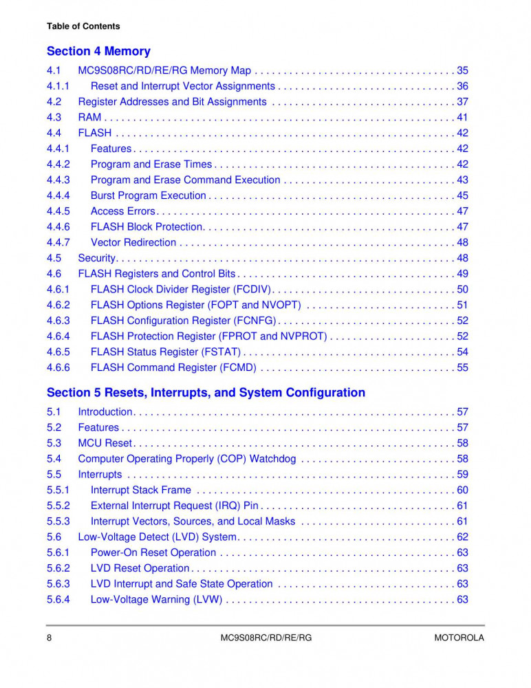 HCS08 document page 8