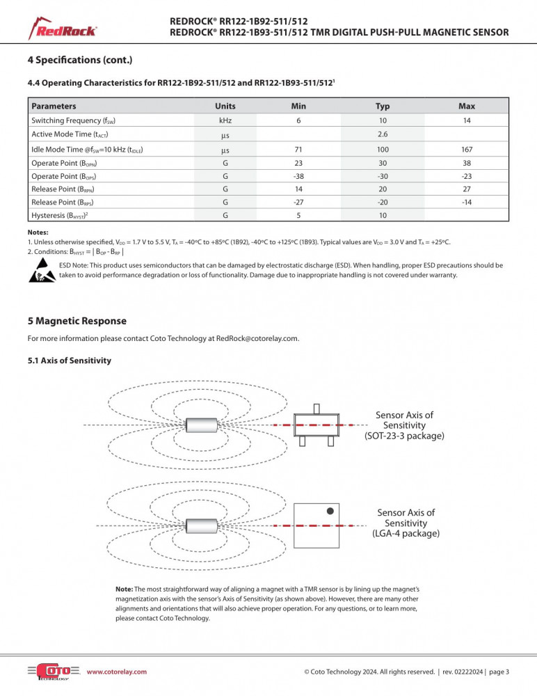 RR122 datasheet preview page 3