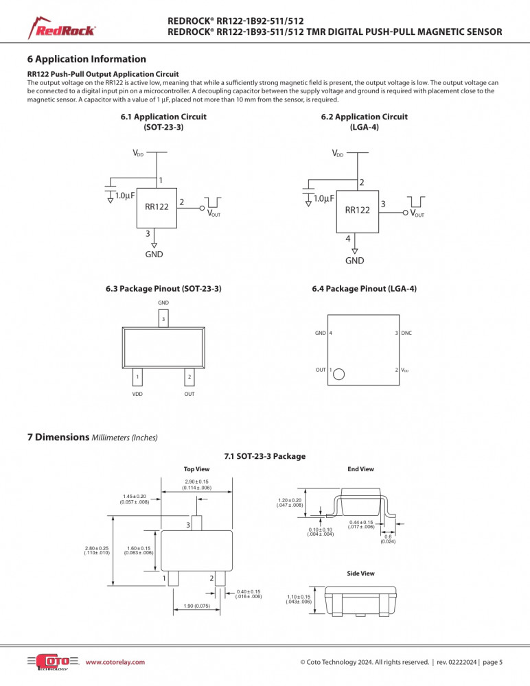 RR122 datasheet preview page 5