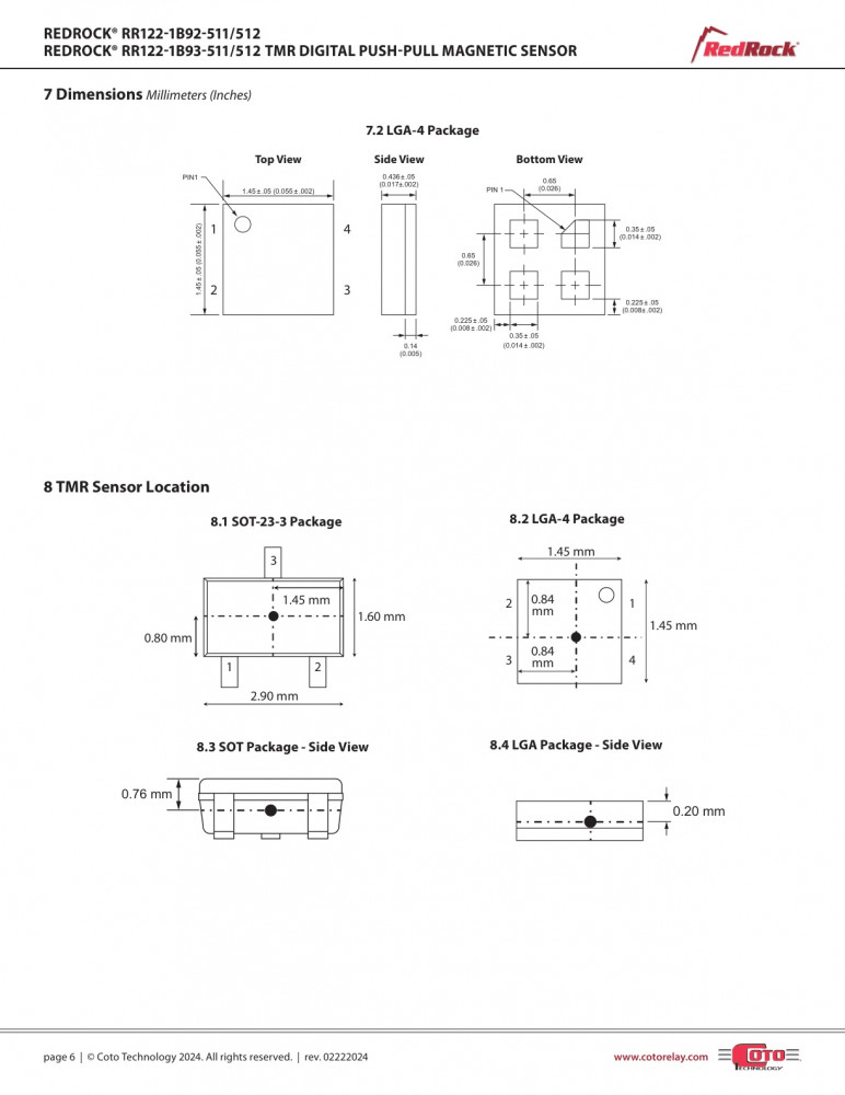 RR122 datasheet preview page 6