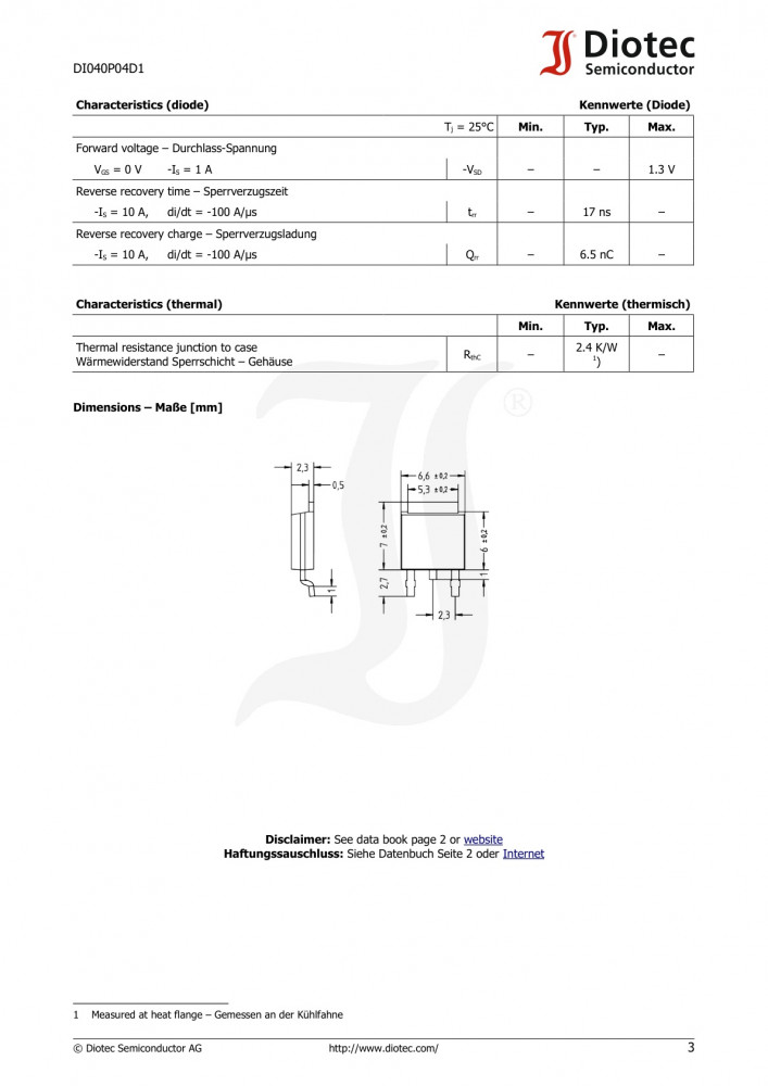 DI040P04D1-AQ technical document page 3