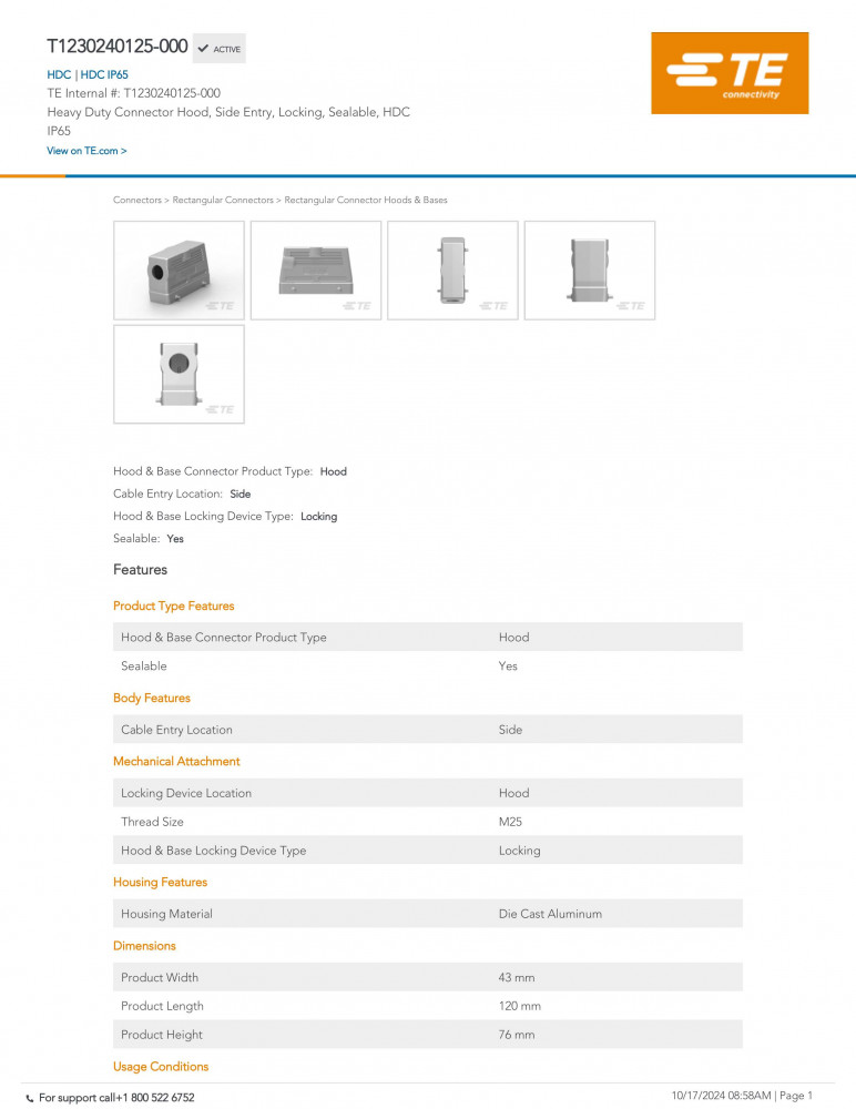 T1230240125-000 technical document page 1
