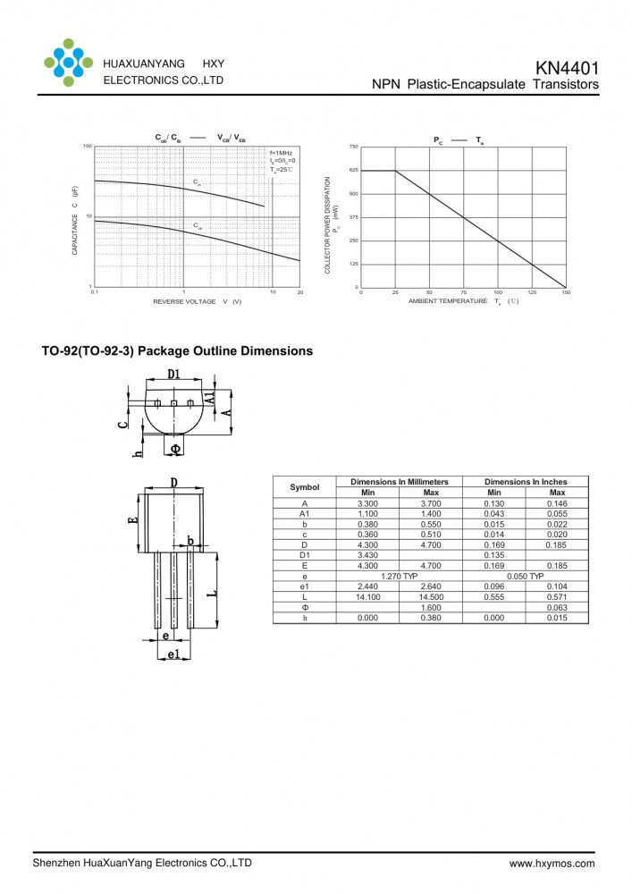 KN4401-HXY datasheet page 3