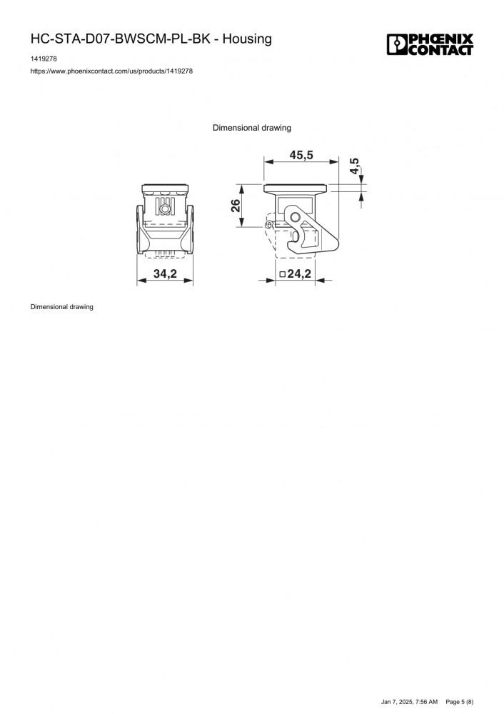 Phoenix Contact 1419278 technical document page 5