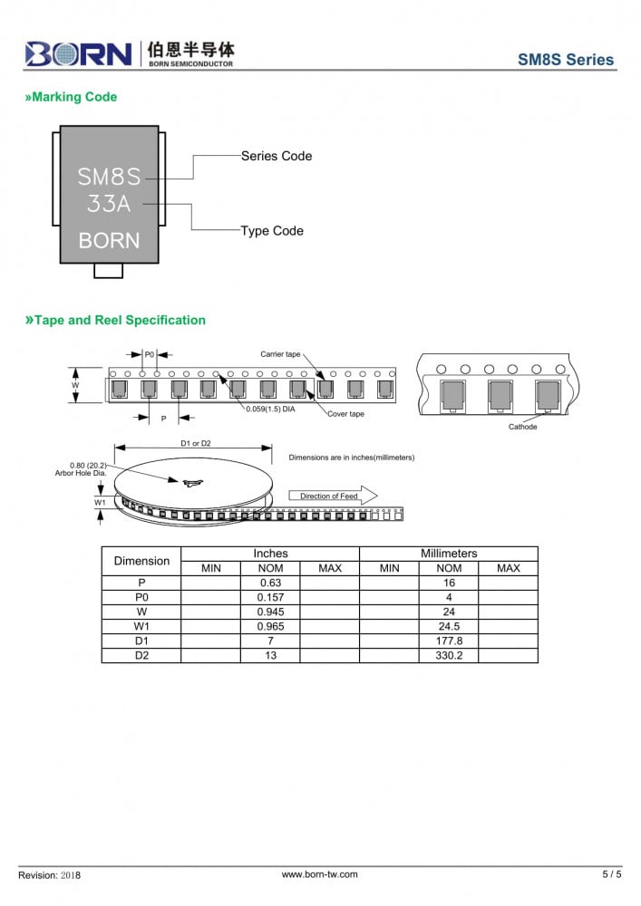 SM8S26A datasheet page 5