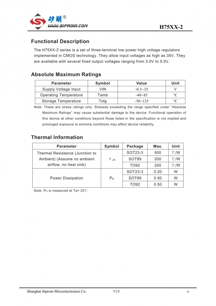 H75XX-2 datasheet page 4