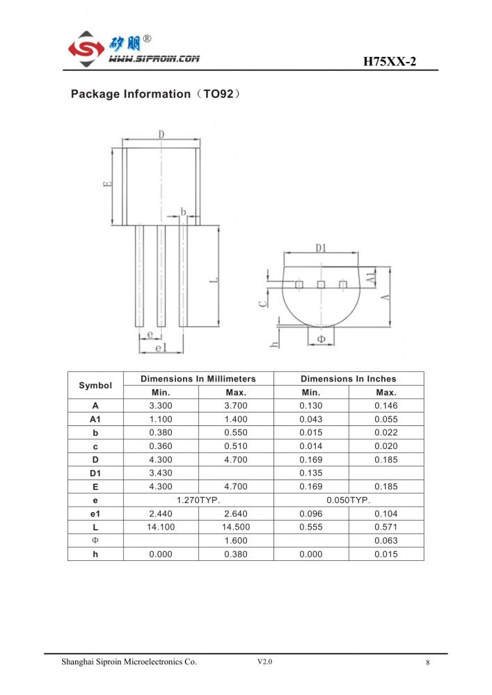 H75XX-2 datasheet page 8