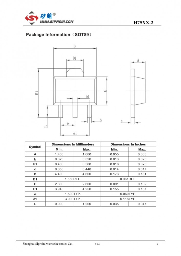 H75XX-2 datasheet page 9