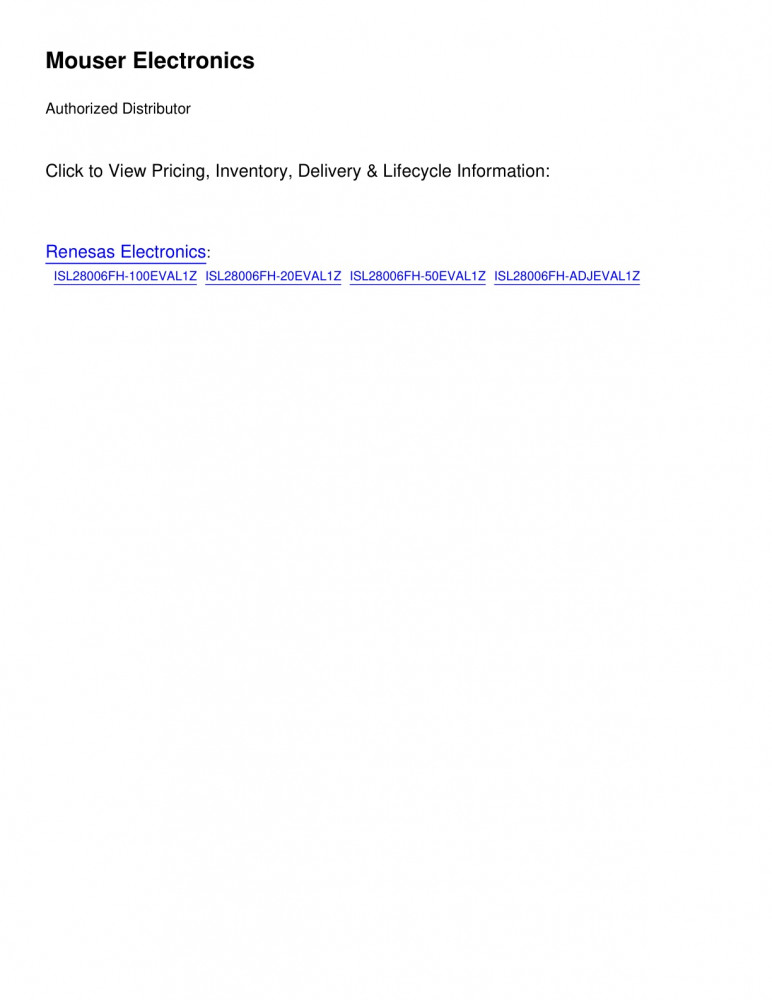 ISL28006 evaluation board document page 10