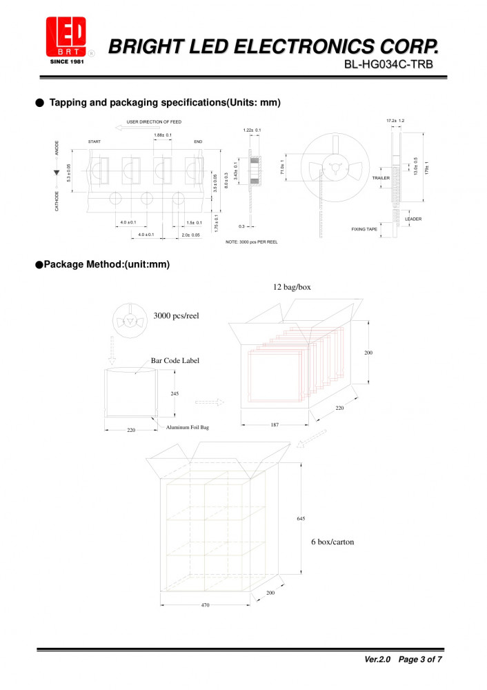 BL-HG034C-TRB datasheet page 3
