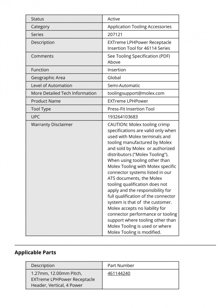 Product document preview, page 2