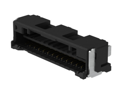 1.50mm Pitch CLIK-Mate Wire-to-Board PCB Receptacle, Single Row, Surface Mount, Vertical, 0.76µm Gold (Au) Plating, 9 Circuits, Black