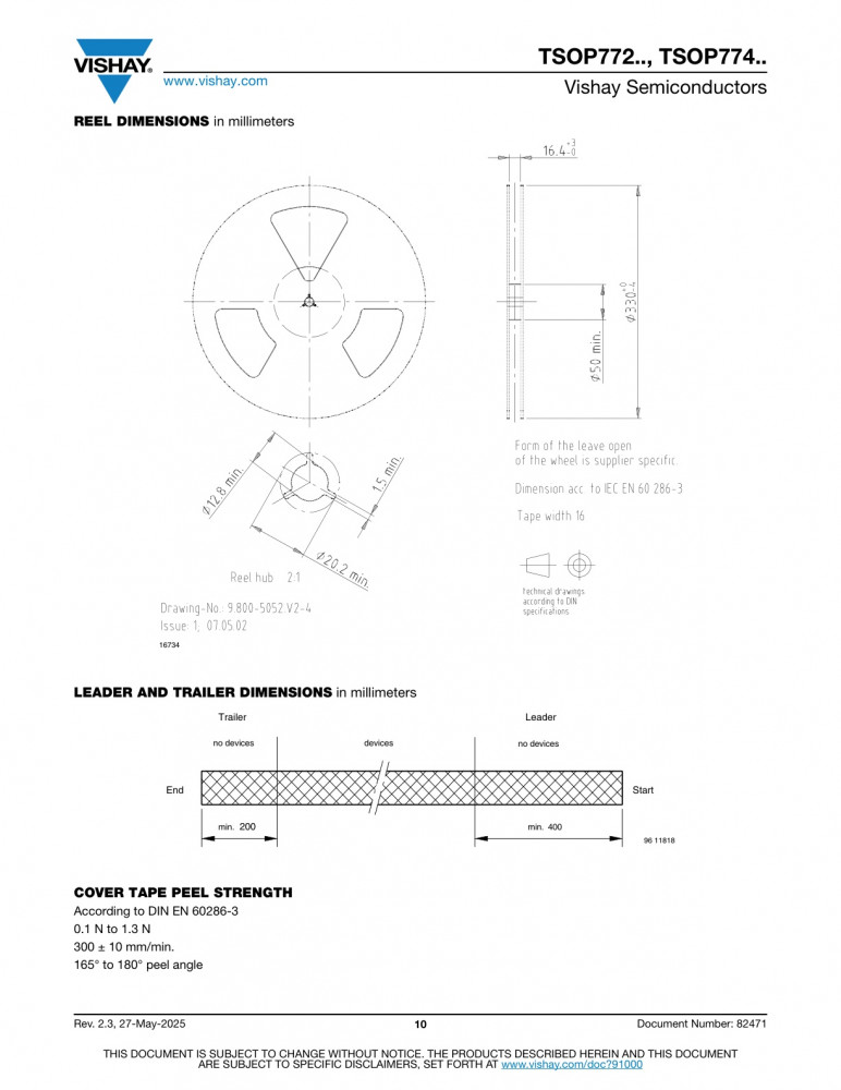 TSOP77438TT technical document page 10