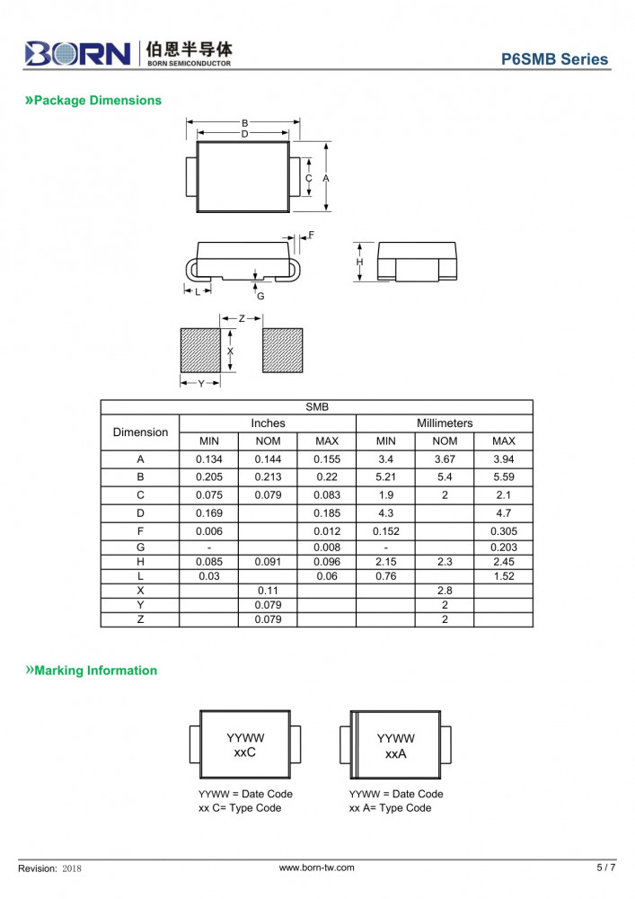 P6SMB120A datasheet page 5
