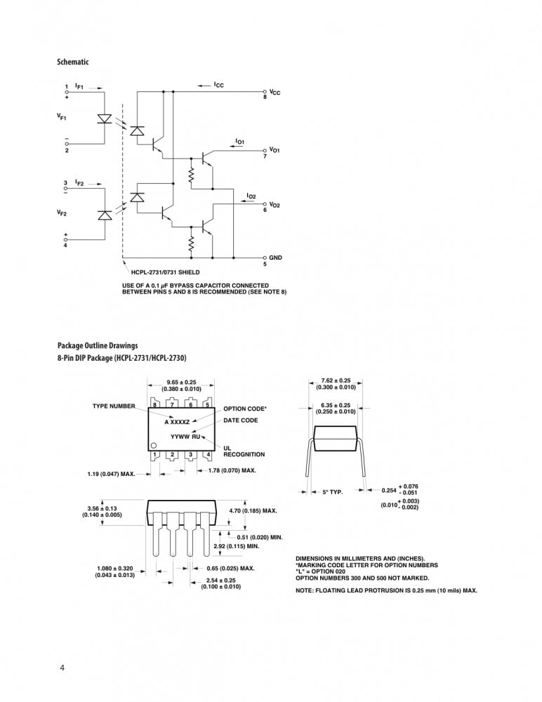 HCPL-2731 datasheet page 4