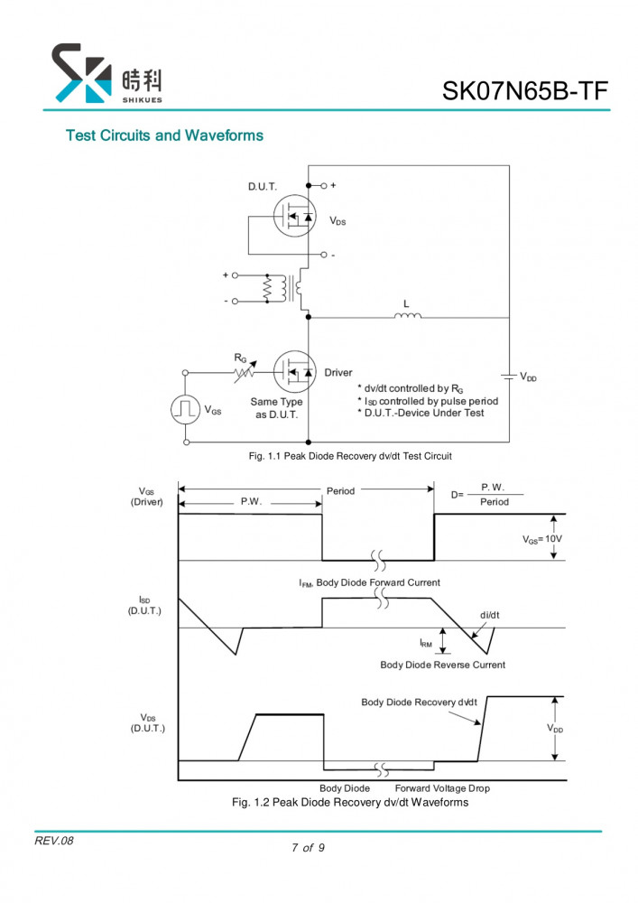 SK07N65B-TF datasheet page 7
