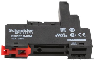 Schneider RSZE1S48M Relay Socket for sale