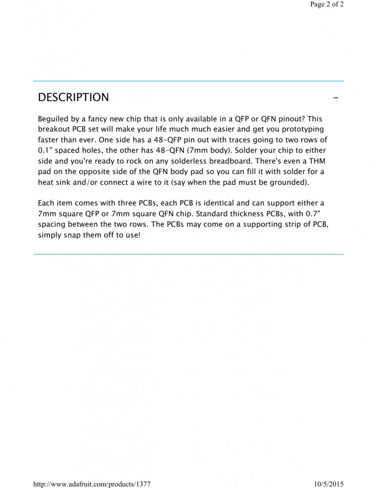 Adafruit 1377 technical document page 2