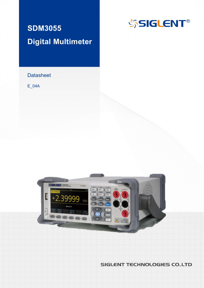 SDM3055 datasheet page 1
