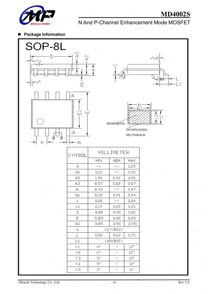 MD4002S datasheet page 8