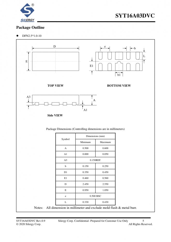 SYT16A03DVC datasheet page 5