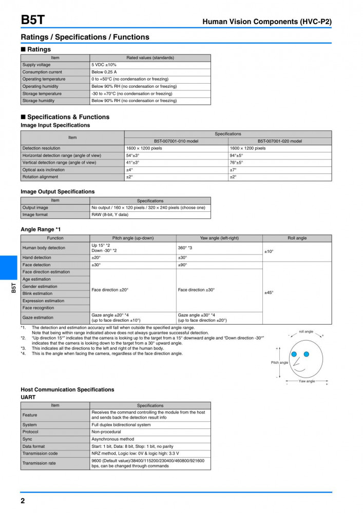 B5T-007001-010 technical document page 2