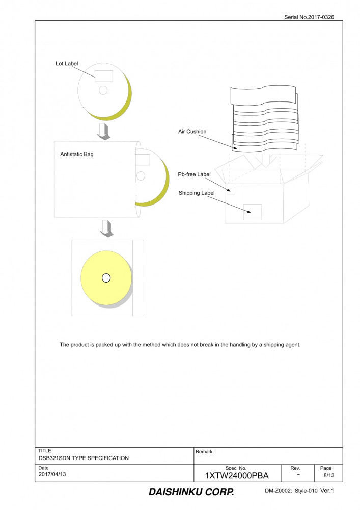 KDS 1XTW24000PBA specification page 9