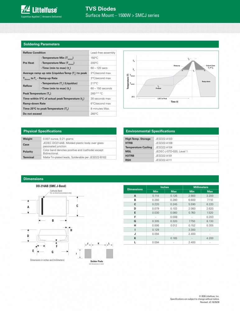 SMCJ54CA datasheet page 5